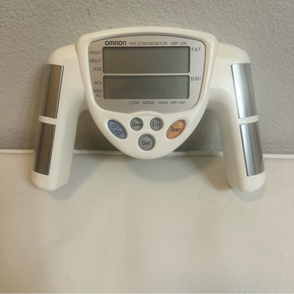 OMRON | Other | Omron White Body Composition Monitor | Poshmark